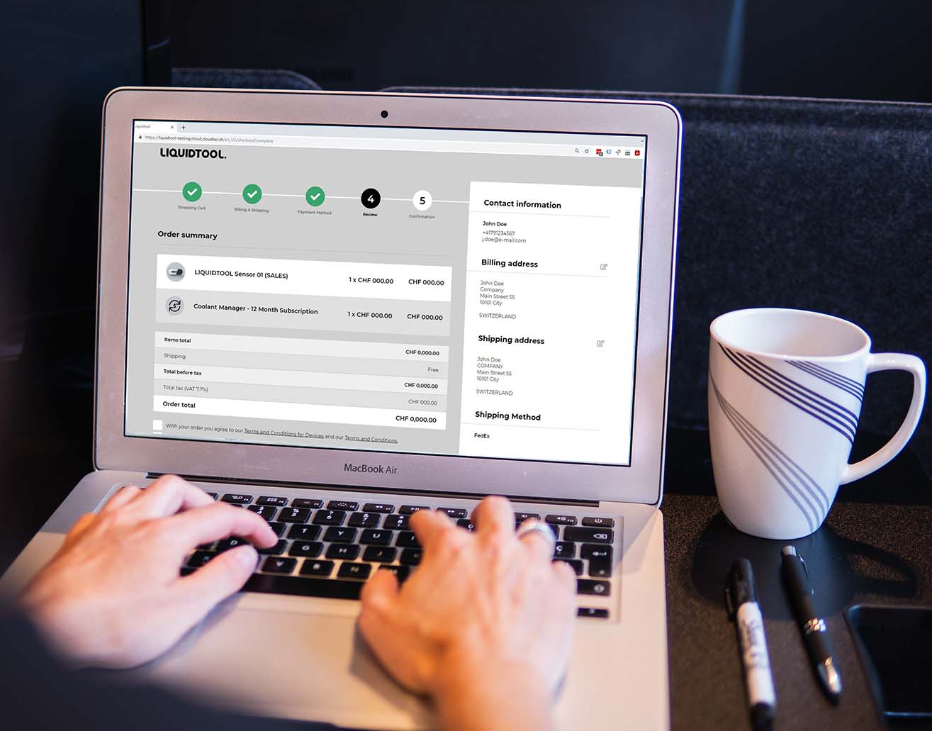 FAQ Ordering process • LIQUIDTOOL
